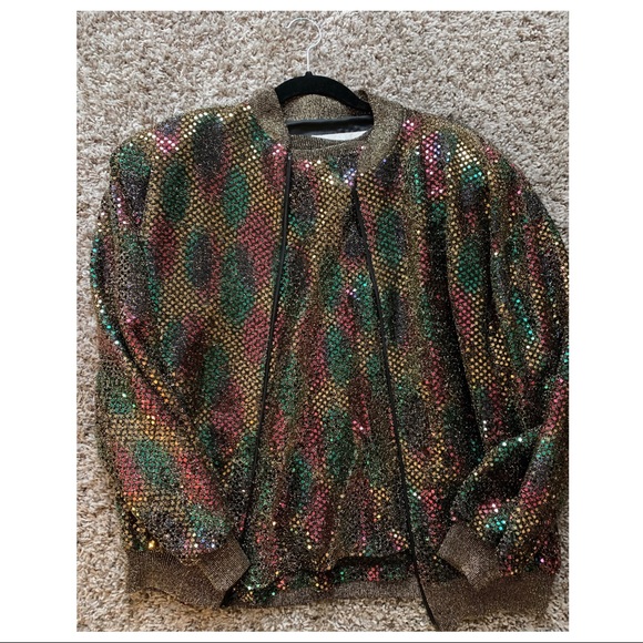 Brenda Goode | Jackets & Coats | Vintage Brenda Goode Multicolor Sequin ...